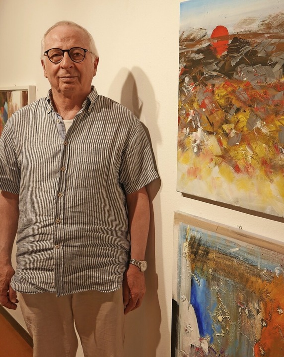 Maler, der sich nicht auf einen Stil festlegt - Wehr - Badische Zeitung