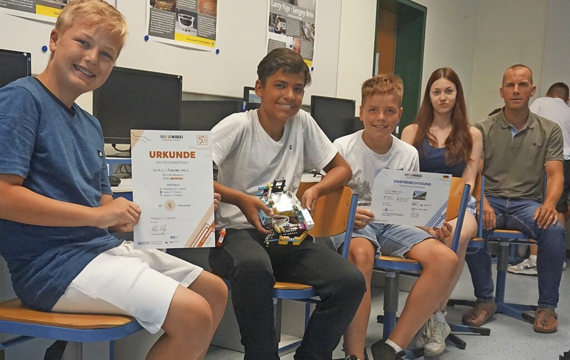 Erfolgreich mit Robotern und Algorithmen - Bötzingen - Badische Zeitung