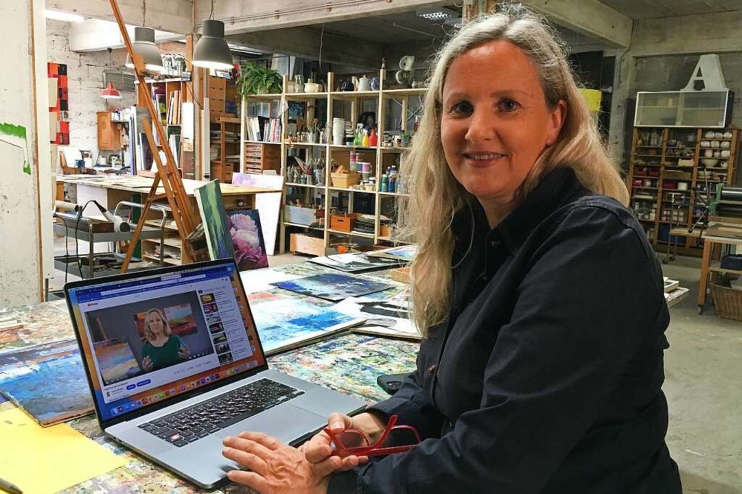 Eine Künstlerin aus Kandern hat Erfolg mit einer Kunstschule im ...