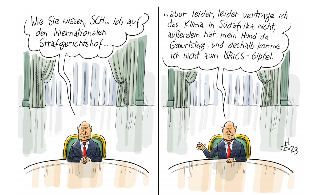 Peinlich, peinlich - Karikaturen - Badische Zeitung