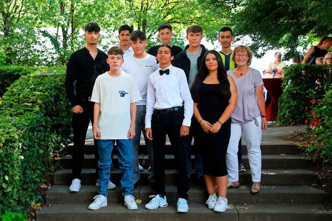 Absolventen nehmen Abschied von der Ruth-Cohn-Schule in Denzlingen ...