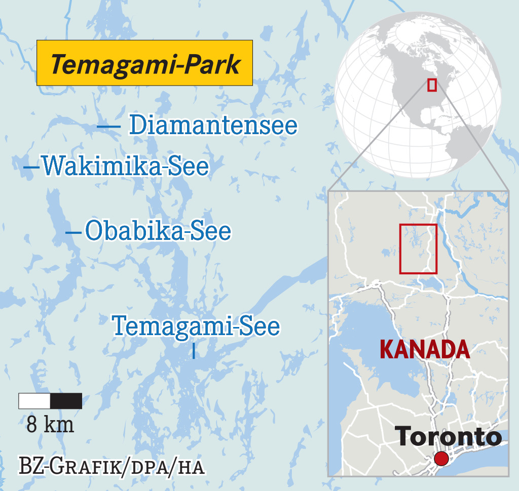 Kanufahren im Temagami-Park in Kanada - Infobox - Badische Zeitung