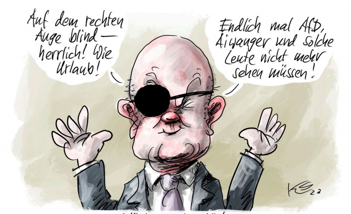 Karikatur - Karikaturen - Badische Zeitung