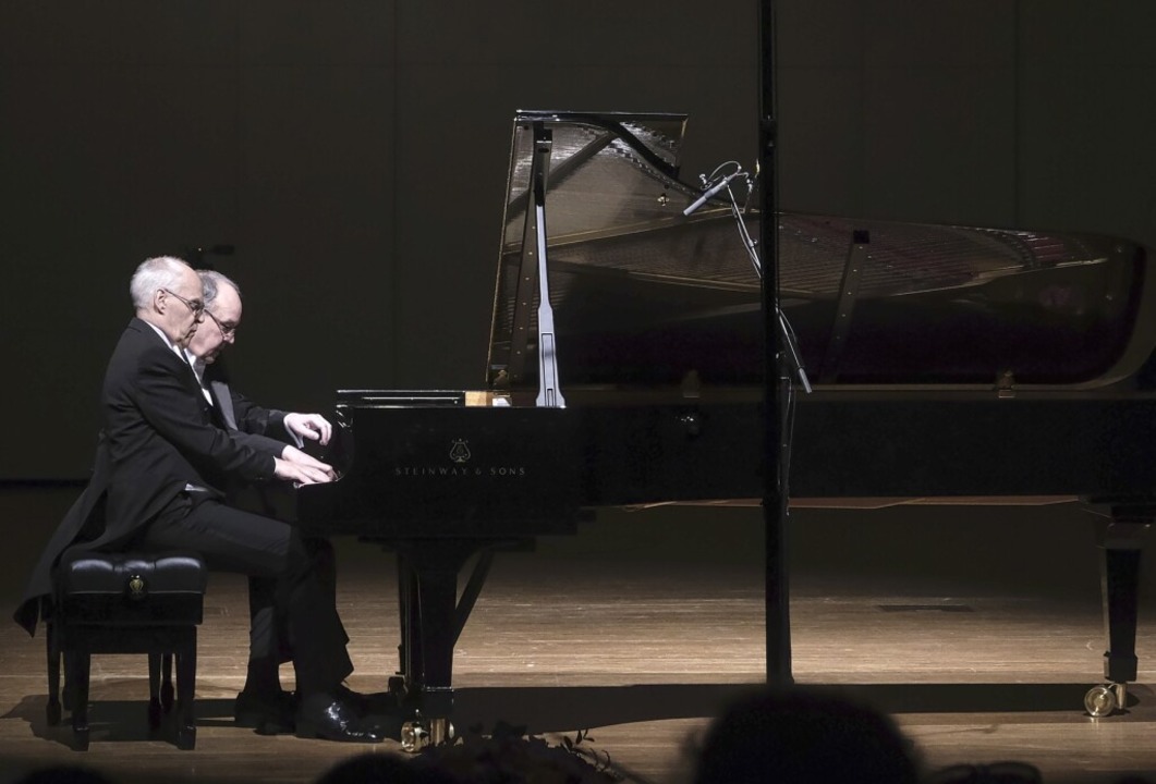 Klavierduo Hans-Peter und Volker Stenzl bei "Klassik im Krafft-Areal ...