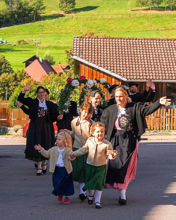 Der diesjährige Brauchtumsumzug in Gersbach ist aus einer Bierlaune ...