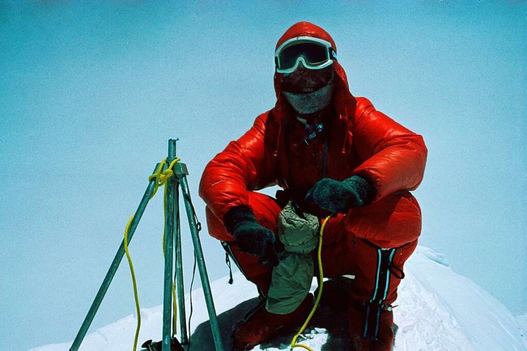 Das ist der Mann, der Reinhold Messner den Bergsteigerrekord nahm ...