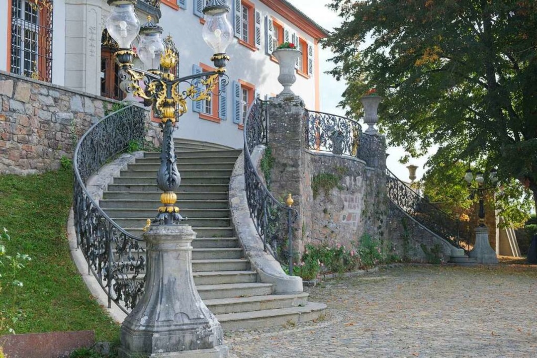 Sanierung der Treppe von Schloss Bürgeln wird aufwendig – 100.000 Euro Kosten geschätzt ...