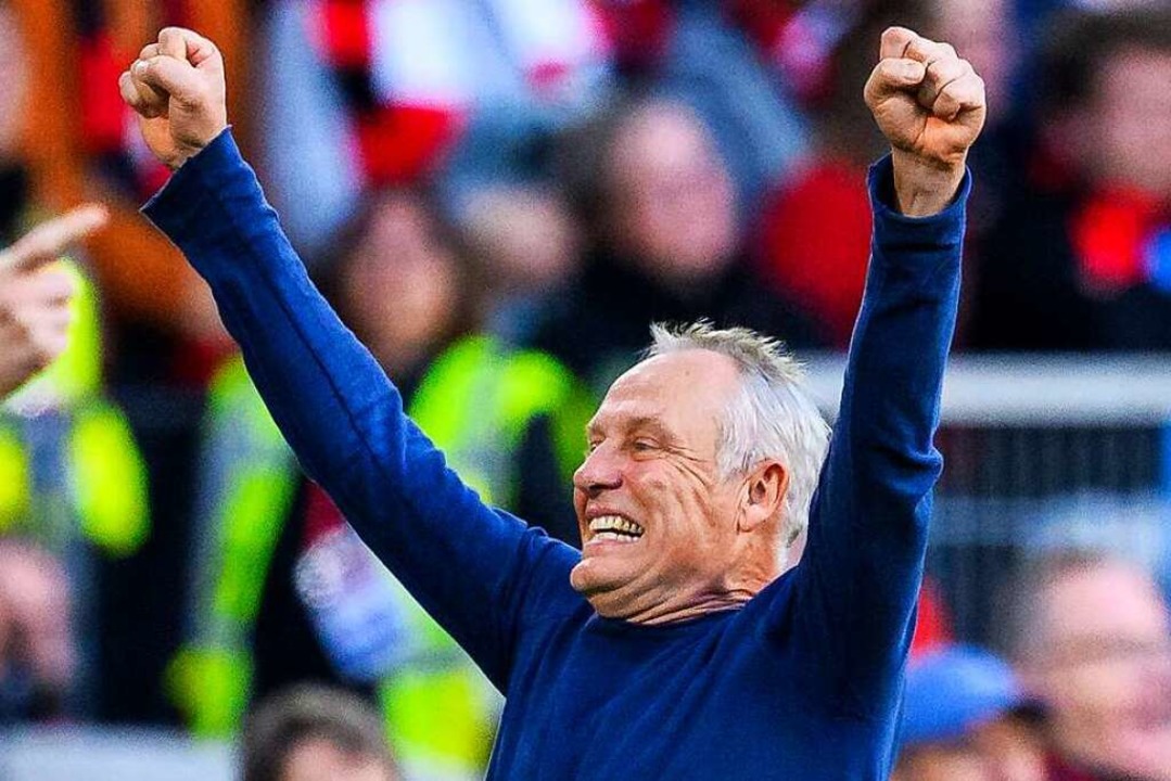 SC-Freiburg-Trainer Christian Streich und das nicht neue Thema Abschied ...