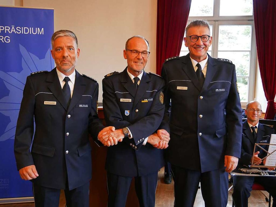 Schroeder jetzt oberster Polizist - Bad Säckingen - Badische Zeitung