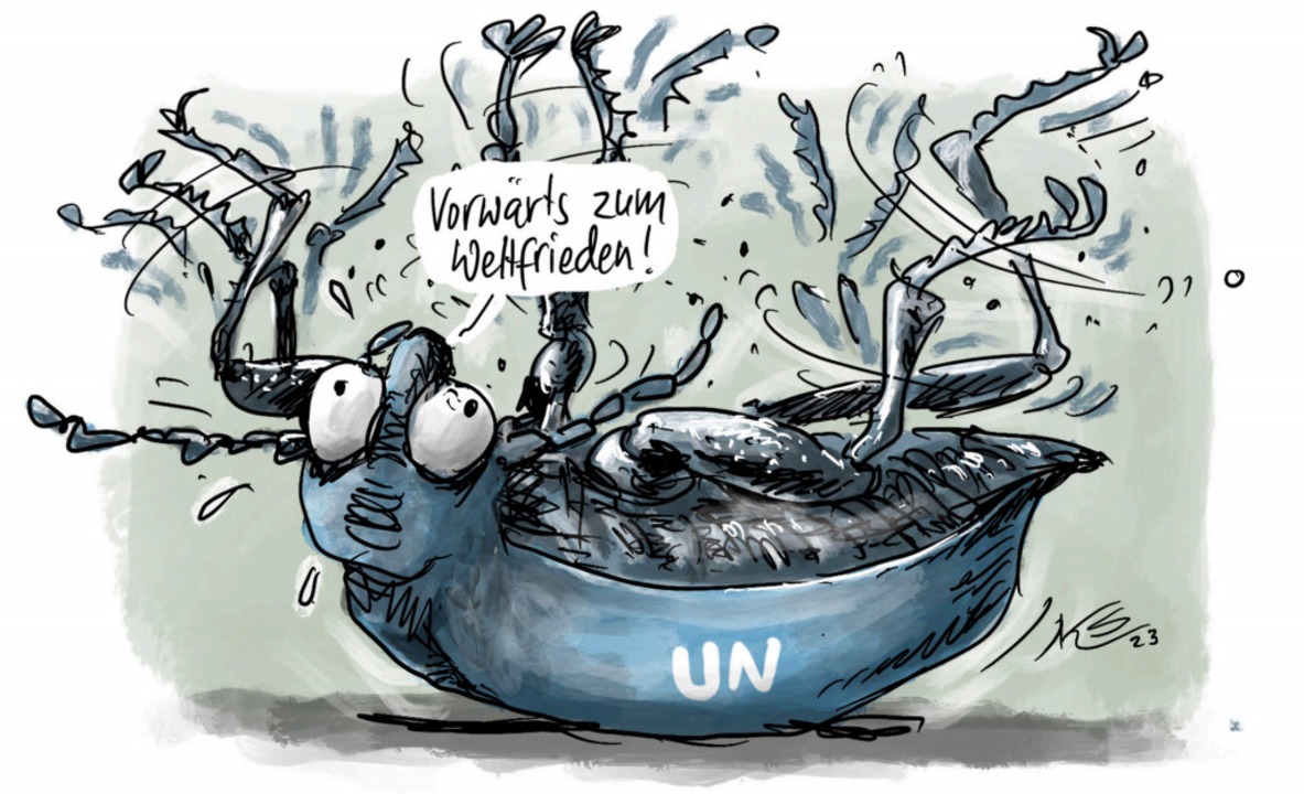 Karikatur - Karikaturen - Badische Zeitung