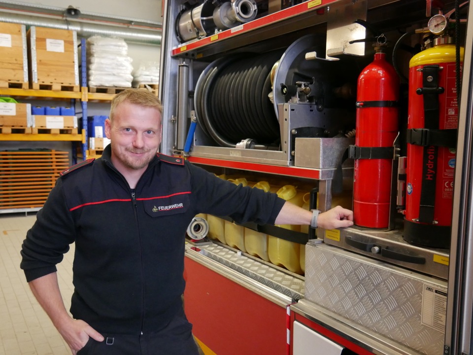 Manuel Bach aus Bergalingen wird erster Gerätewart für die Laufenburger ...