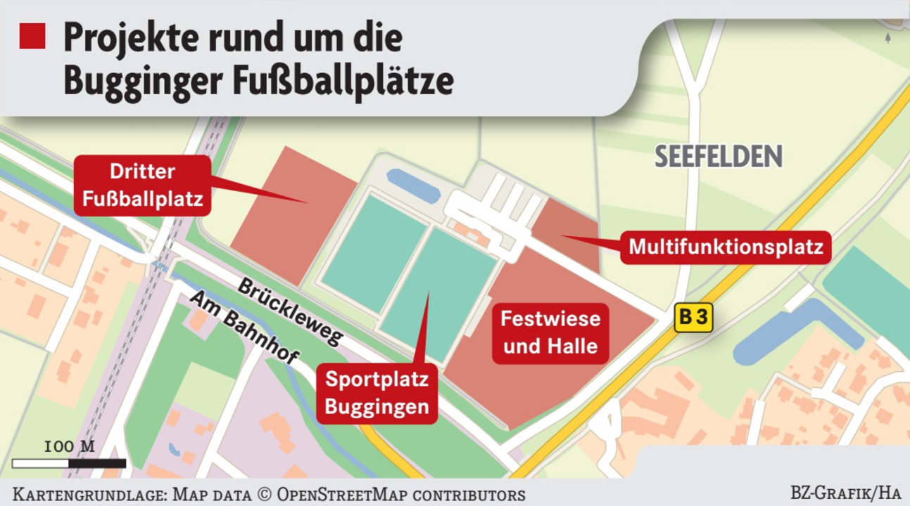 Das sind die Projekte rund um die Bugginger Fußballplätze - Buggingen ...
