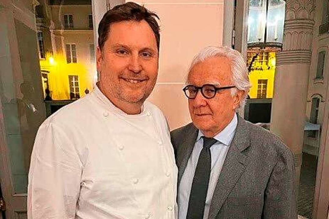 Martin Fauster aus Freiburg kocht in Paris beim Festmenü für Alain ...
