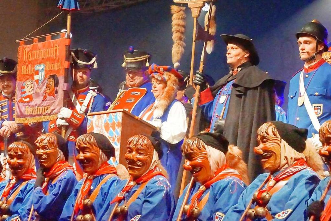 Welle-Bengel feiern groß 200 Jahre Fasnet in Kenzingen - Kenzingen - Badische Zeitung