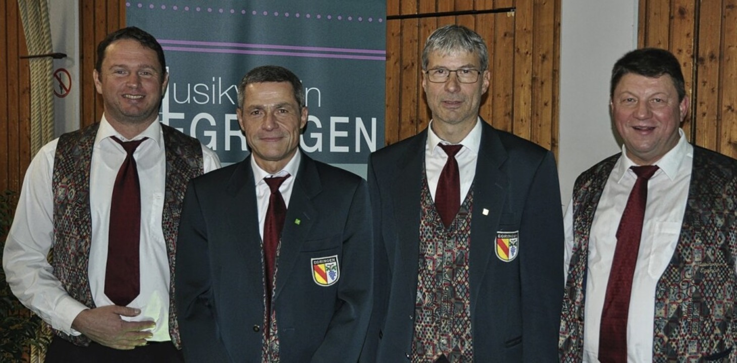 Musikverein Egringen ehrt - Efringen-Kirchen - Badische Zeitung