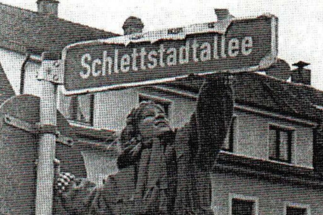 Die Schlettstadtallee hat Geburtstag: Ihre Benennung erfolgte vor 30 ...