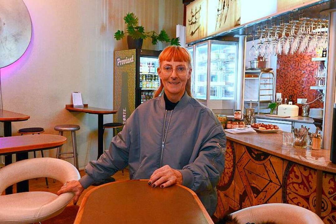 Für die Freiburger Gastronomin Annette Huber war 2023 ein extrem ...