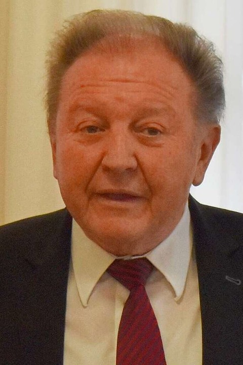 Das Rheinfelder CDU-Urgestein Paul Renz kündigt seinen Rückzug an ...