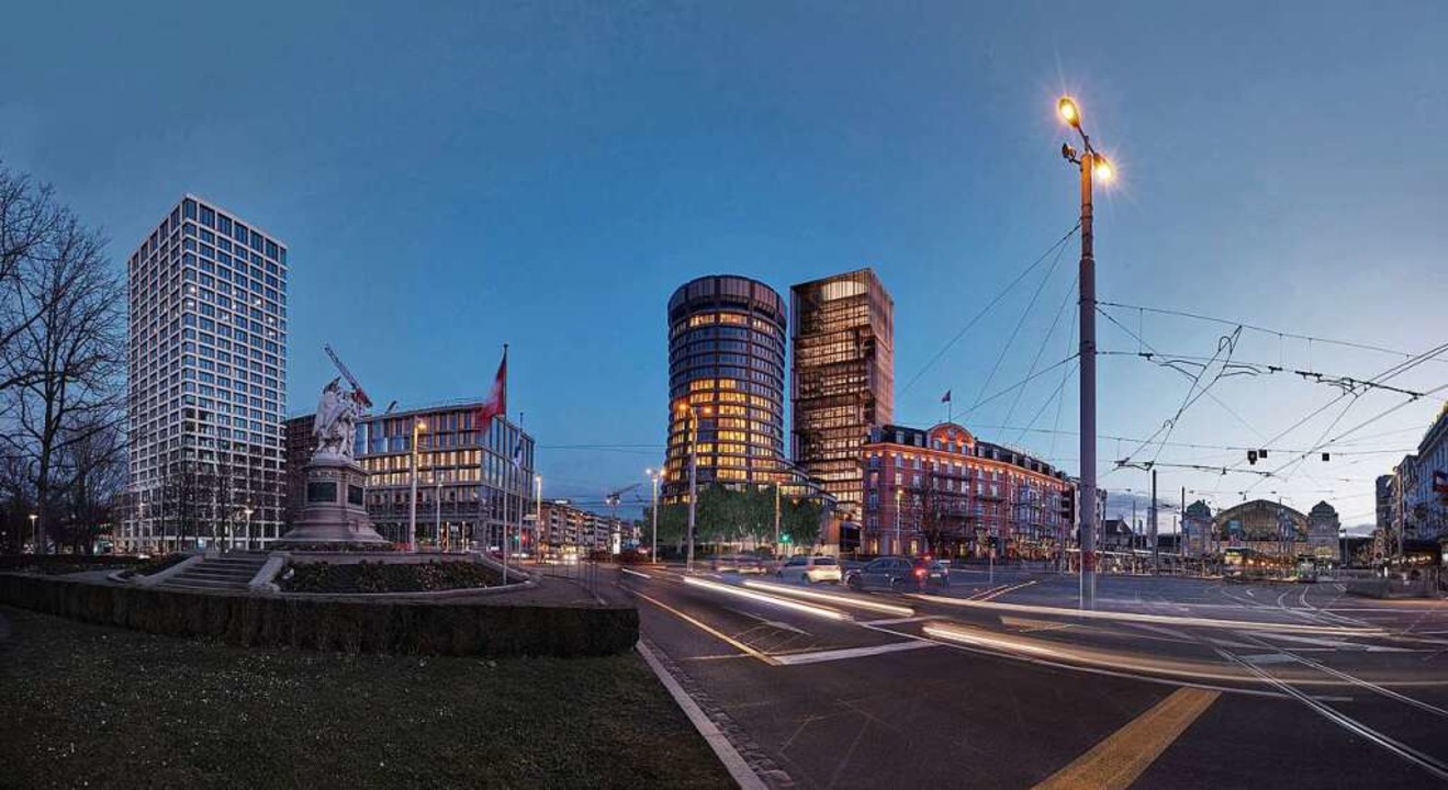 Die geheimnisvollste Bank Basels zeigt Entwürfe für ihren zweiten Turm ...