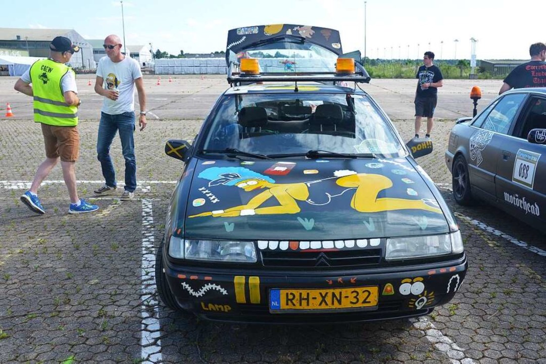 Rostlauben-Rennen: Der Carbage-Run hat in Weil am Rhein Station gemacht ...