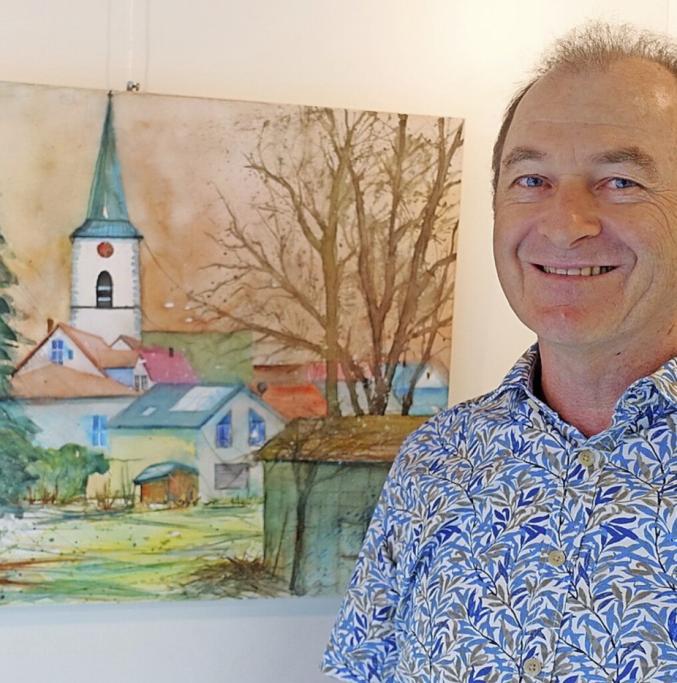 Der Dinkelberg und die Toskana in zarten Farben - Rheinfelden ...