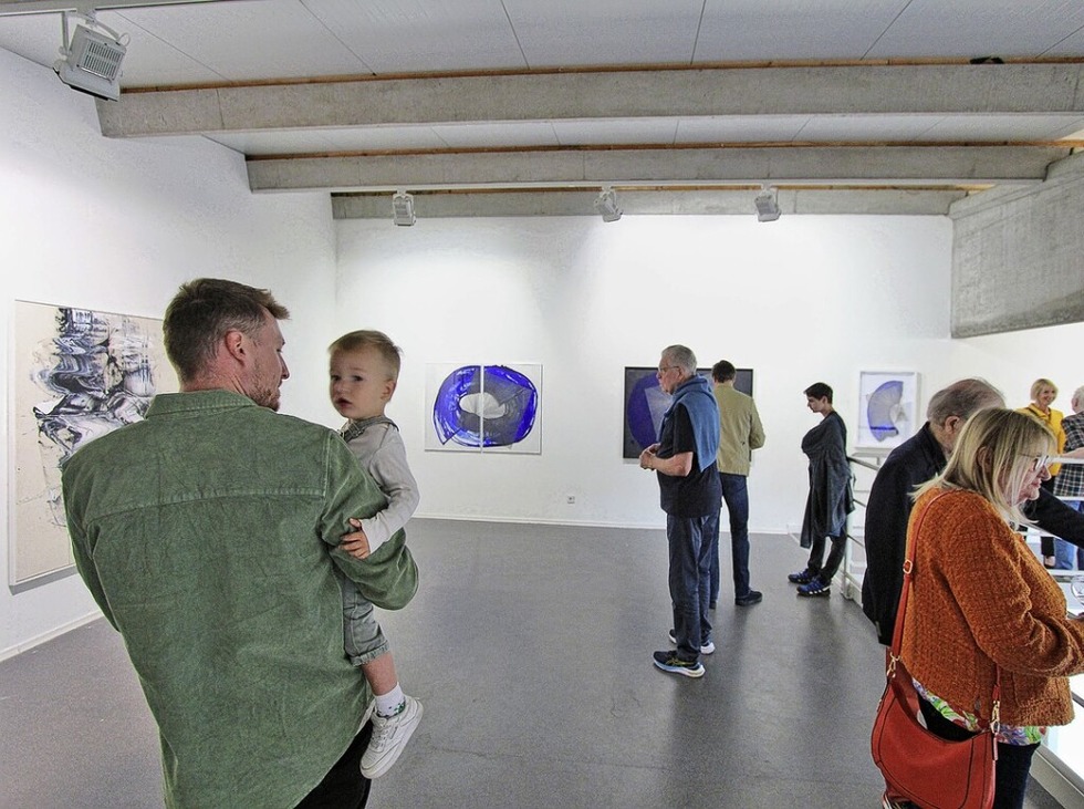 Die Offenburger Galerie im Artforum zeigt werke von David Stegmann und ...