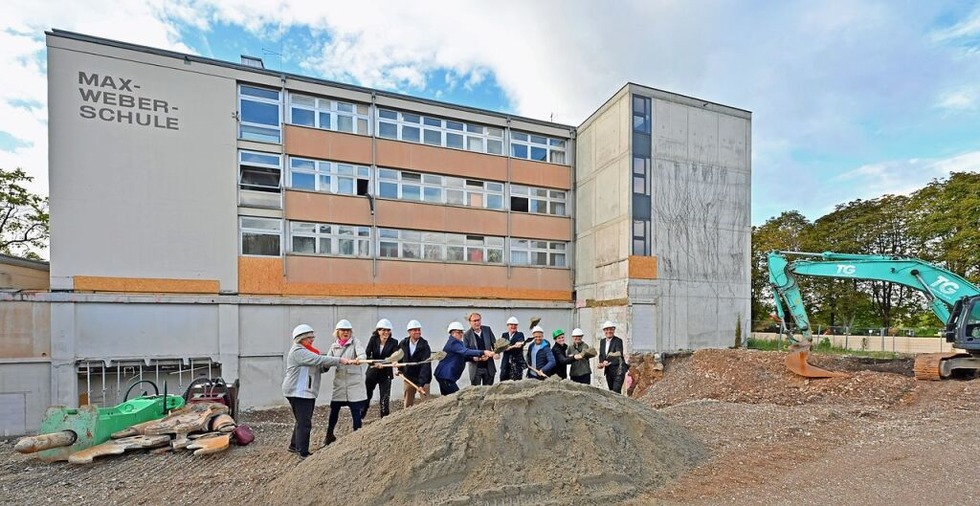 Spatenstich für den neuen Viergeschosser der Freiburger Max-Weber ...