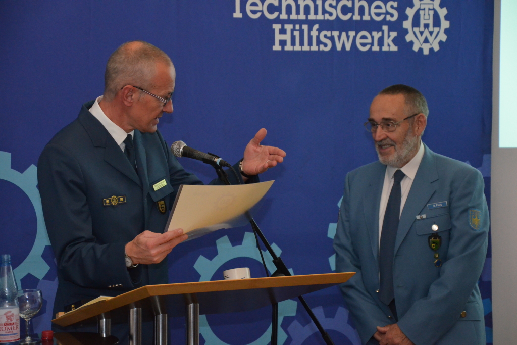 Dieter Fleig, Mitbegründer des THW Emmendingen, ist gestorben ...