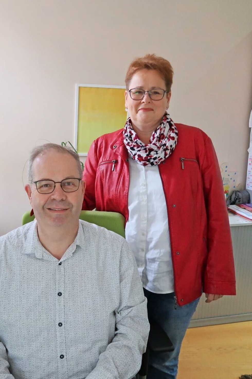 Harald Wochner und seine Frau Uschi wollen vor Ort das Gesicht der Kirche sein - Breisach ...