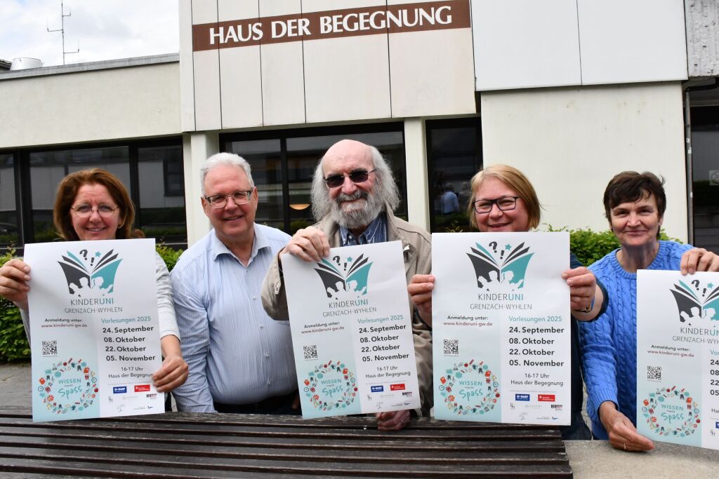 In Grenzach-Wyhlen bringt die Kinder-Uni auch in diesem Jahr Studentenfeeling für die Kleinen ...