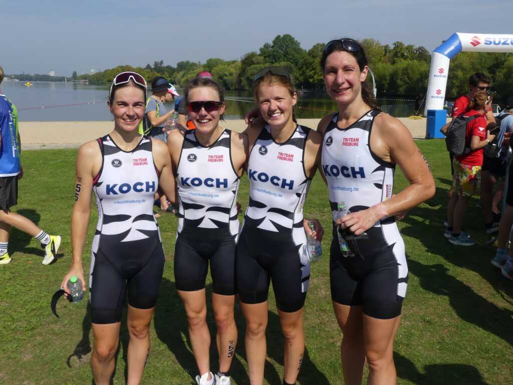 Ein Auftakt in Pärchen für das Tri-Team Freiburg in der Bundesliga ...