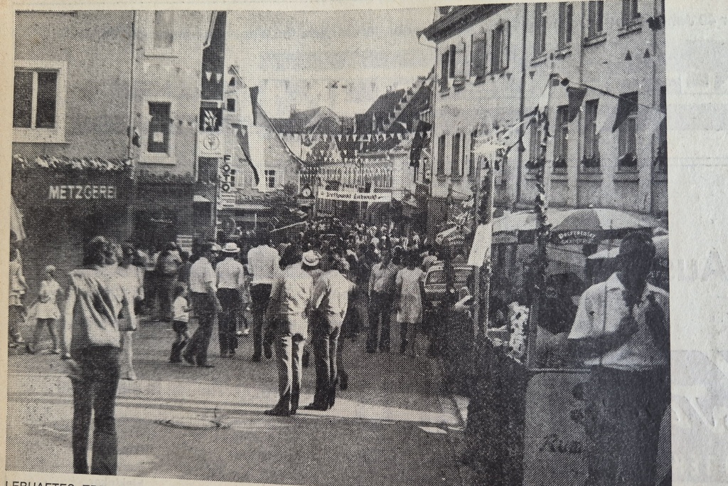 Wie Müllheim vor 50 Jahren das Stadtfest feierte – und Neuenburg das vergangene Jubiläum ...