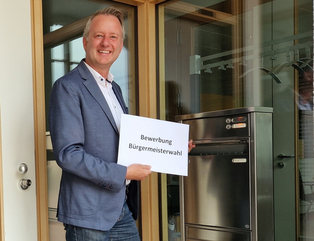 Pascal Weber ist der erste Bewerber für die Bürgermeisterwahl in Ringsheim - Ringsheim ...
