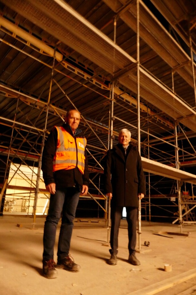 Handwerker im Endspurt – Faust-Forum und Mediathek in Staufen werden im ...